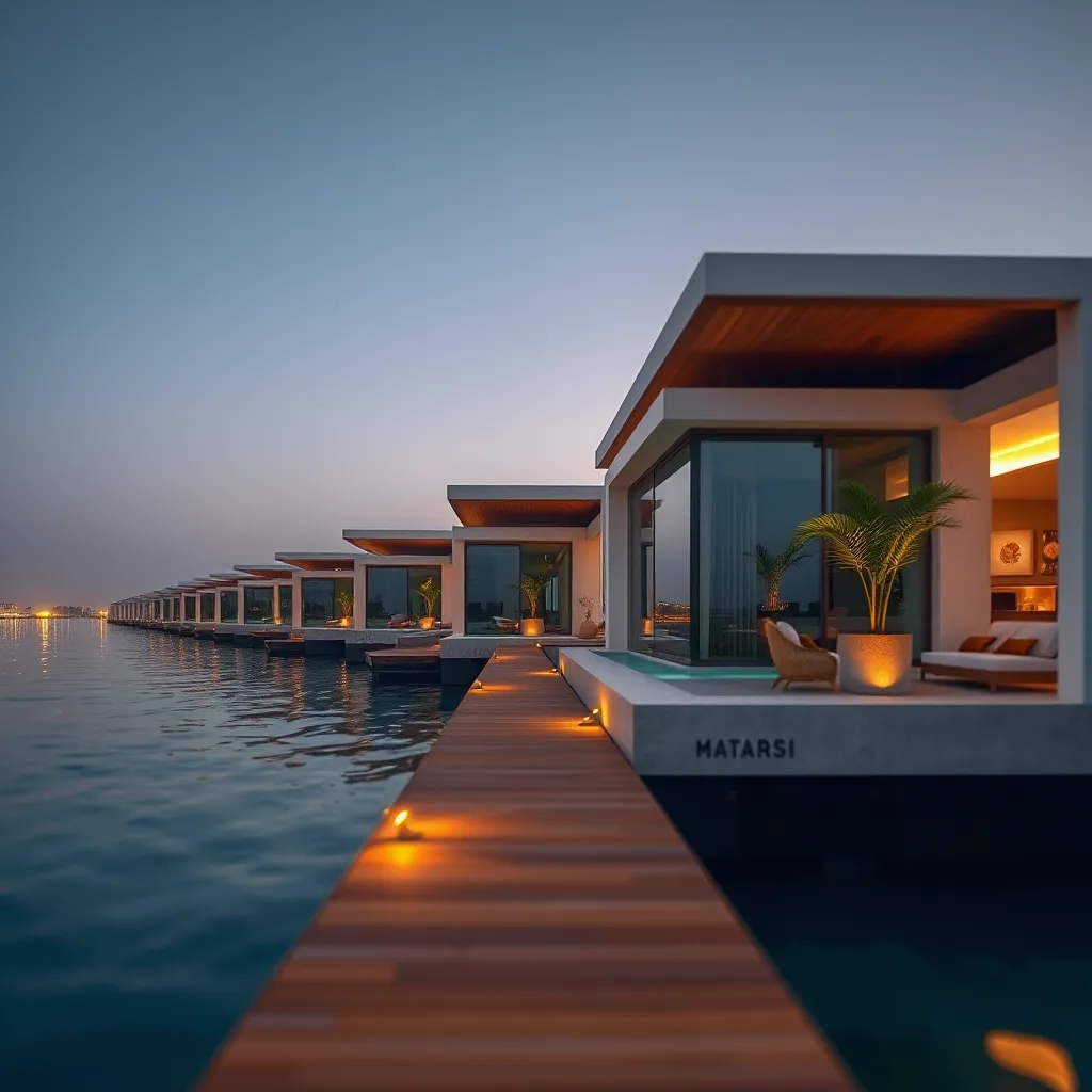 Exploring Marasi Floating Villas: Luxury in Dubai