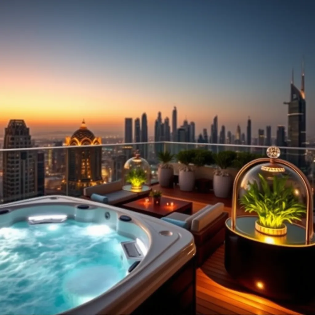 Exploring the Allure of Private Jacuzzis in Dubai