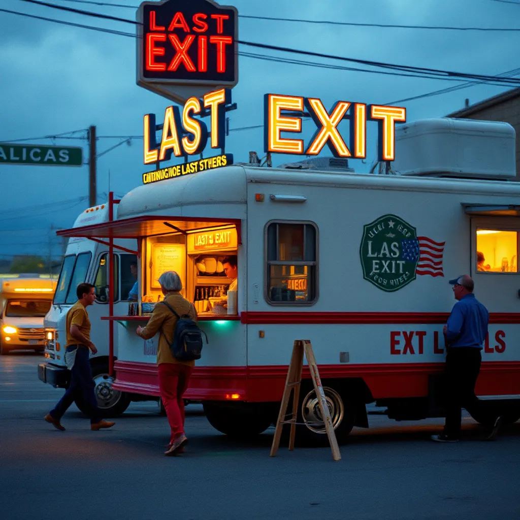 Culinary Delights on Wheels: Last Exit Food Trucks